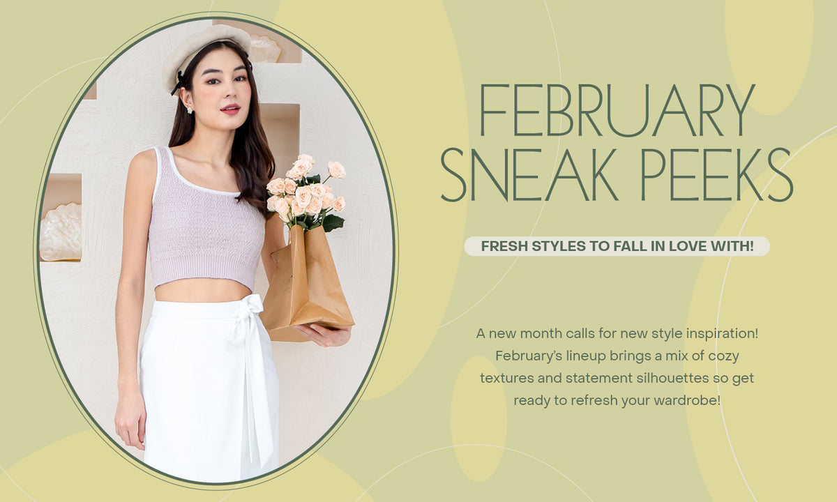 February Sneak Peeks: Fresh Styles to Fall in Love With! 💖 | NEONMELLO