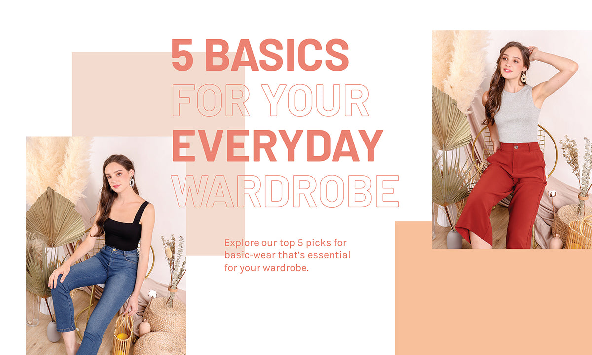 5 Basics for Your Everyday Wardrobe! | NEONMELLO
