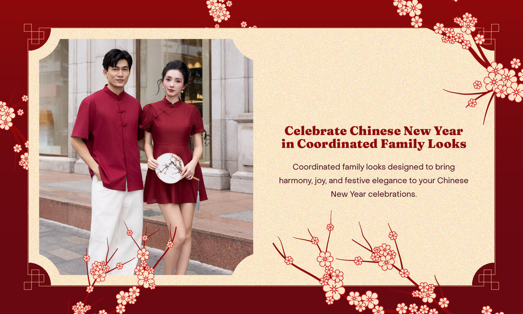 Matching Moments: Celebrate Chinese New Year in Coordinated Family Loo ...
