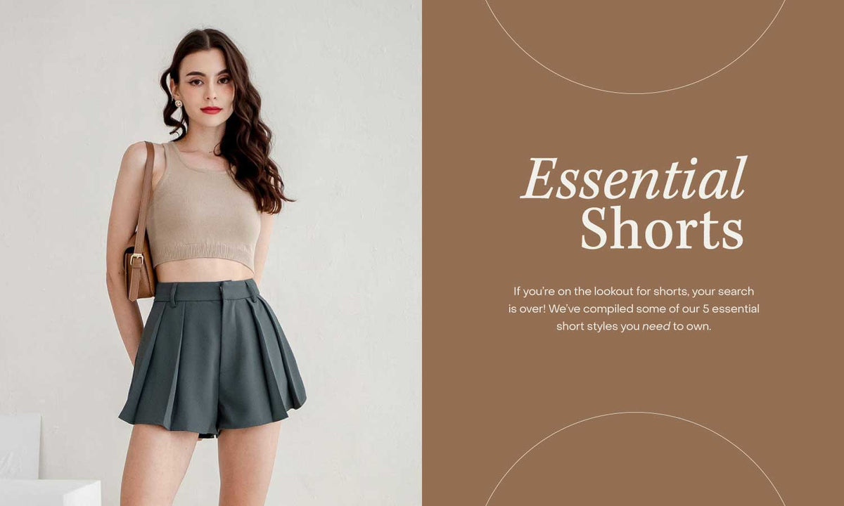 Style It Up or Down: 5 Essential Shorts You Need 🩳 | NEONMELLO