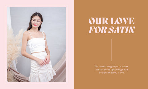New-found love for SATIN >> 4 upcoming satin pieces! | NEONMELLO