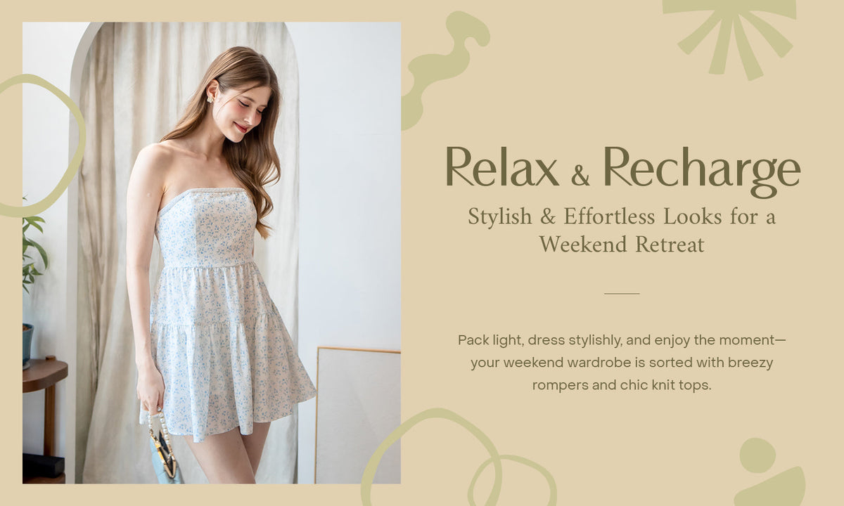 Relax & Recharge: Stylish & Effortless Looks for a Weekend Retreat ...